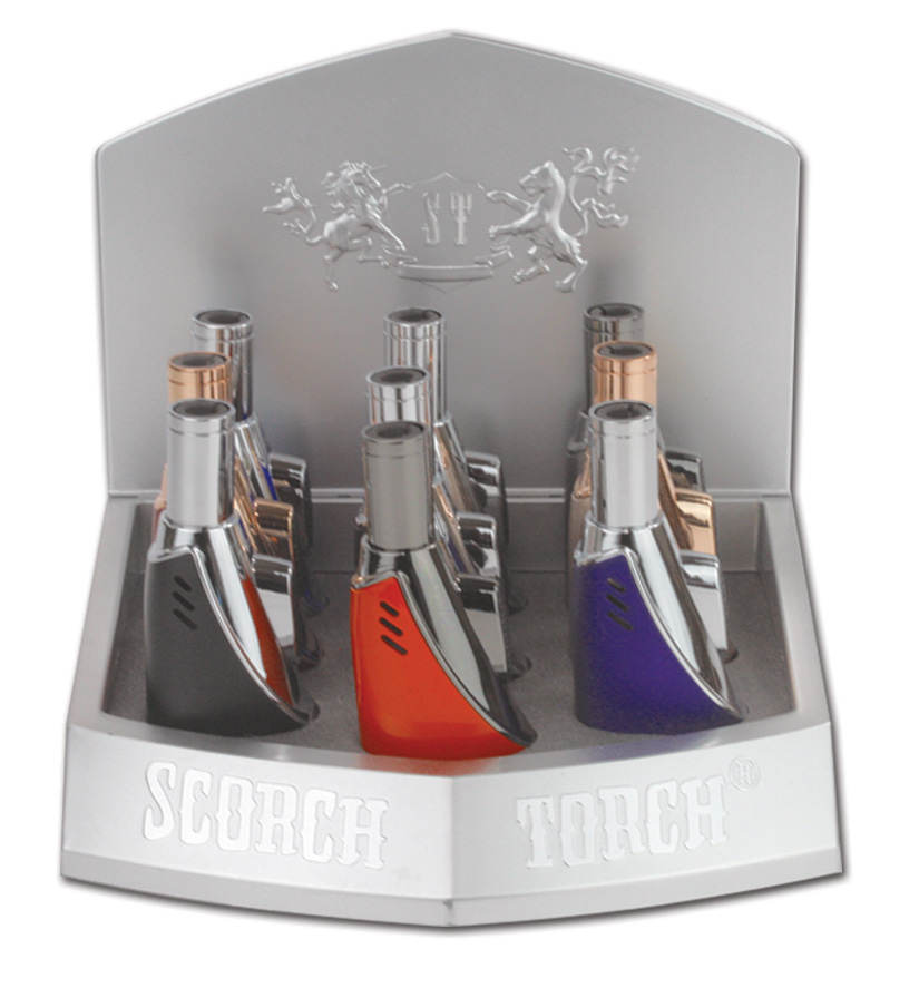 SCORCH EASY GRIP TORCH -BOX OF 9 (ST-61546) – Empire Smoke Distributors