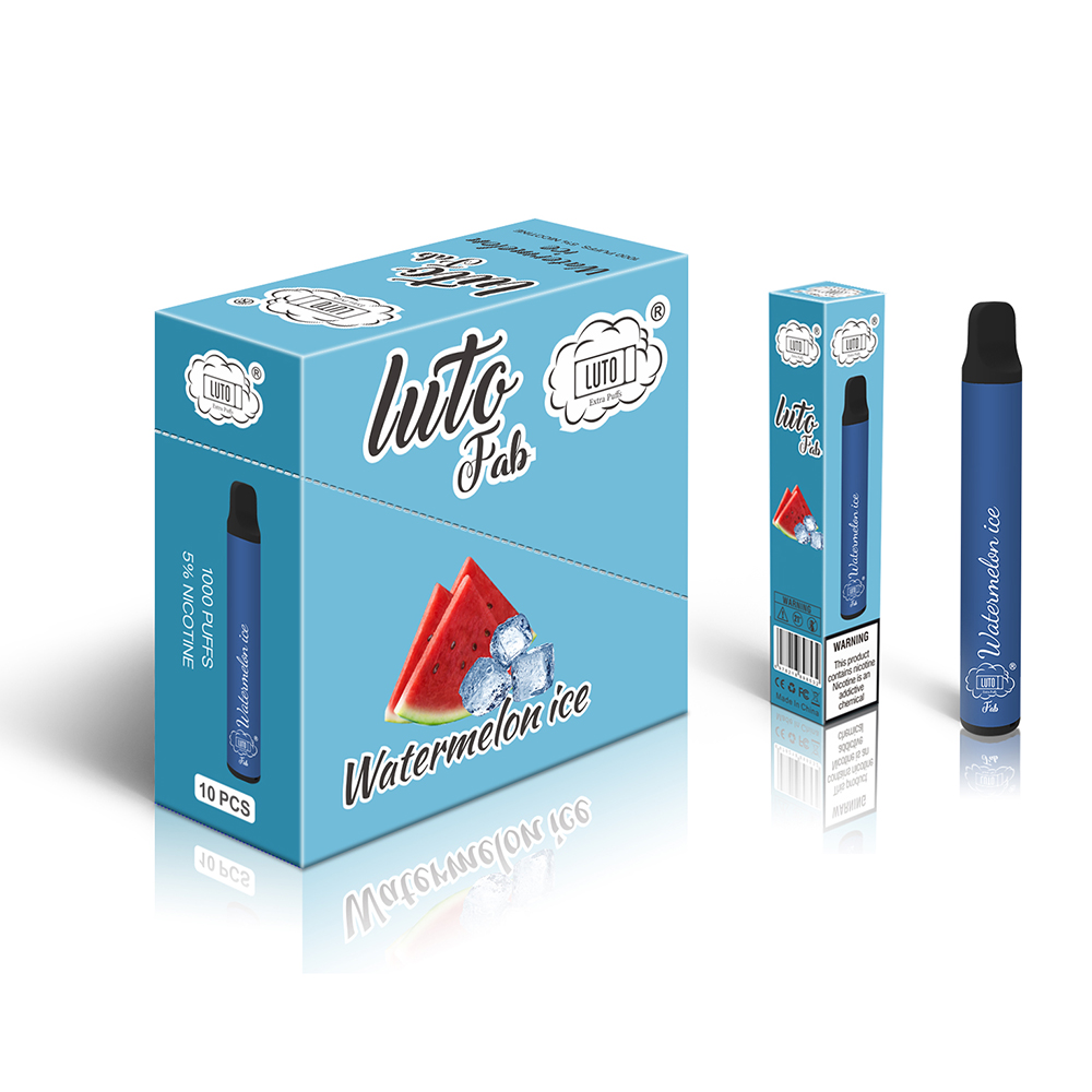 LUTO FAB DISPOSABLE 1000PF - BOX OF 10 - Empire Smoke Distributors