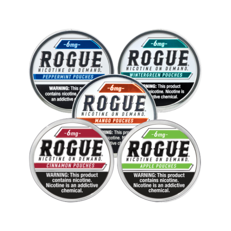 ROGUE NICOTINE POUCHES 6MG – PACK OF 5 – Empire Smoke Distributors