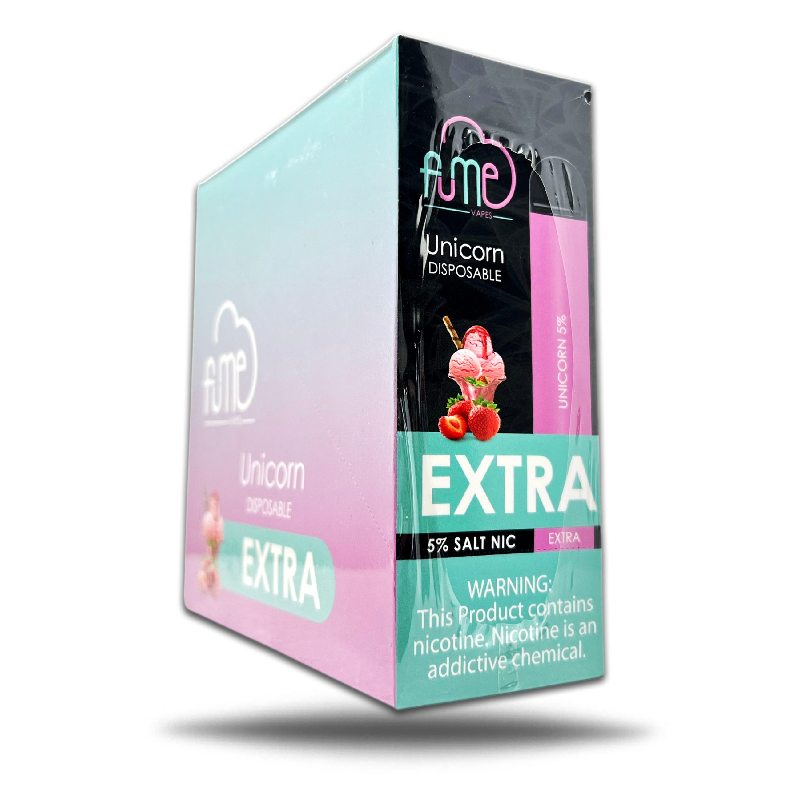 FUME EXTRA DISPOSABLE 1500PF UNICORN -BOX OF 10 – Empire Smoke Distributors