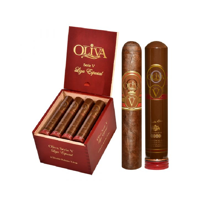 OLIVA SERIE V DBL ROBUSTO TUBO (5X54) BOX OF 12 - Empire Smoke Distributors