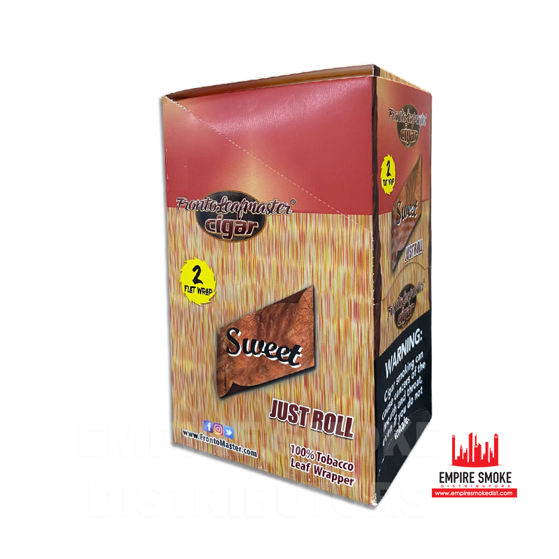 FRONTO LEAF MASTER JUST ROLL SWEET BOX OF 24 - Empire Smoke Distributors