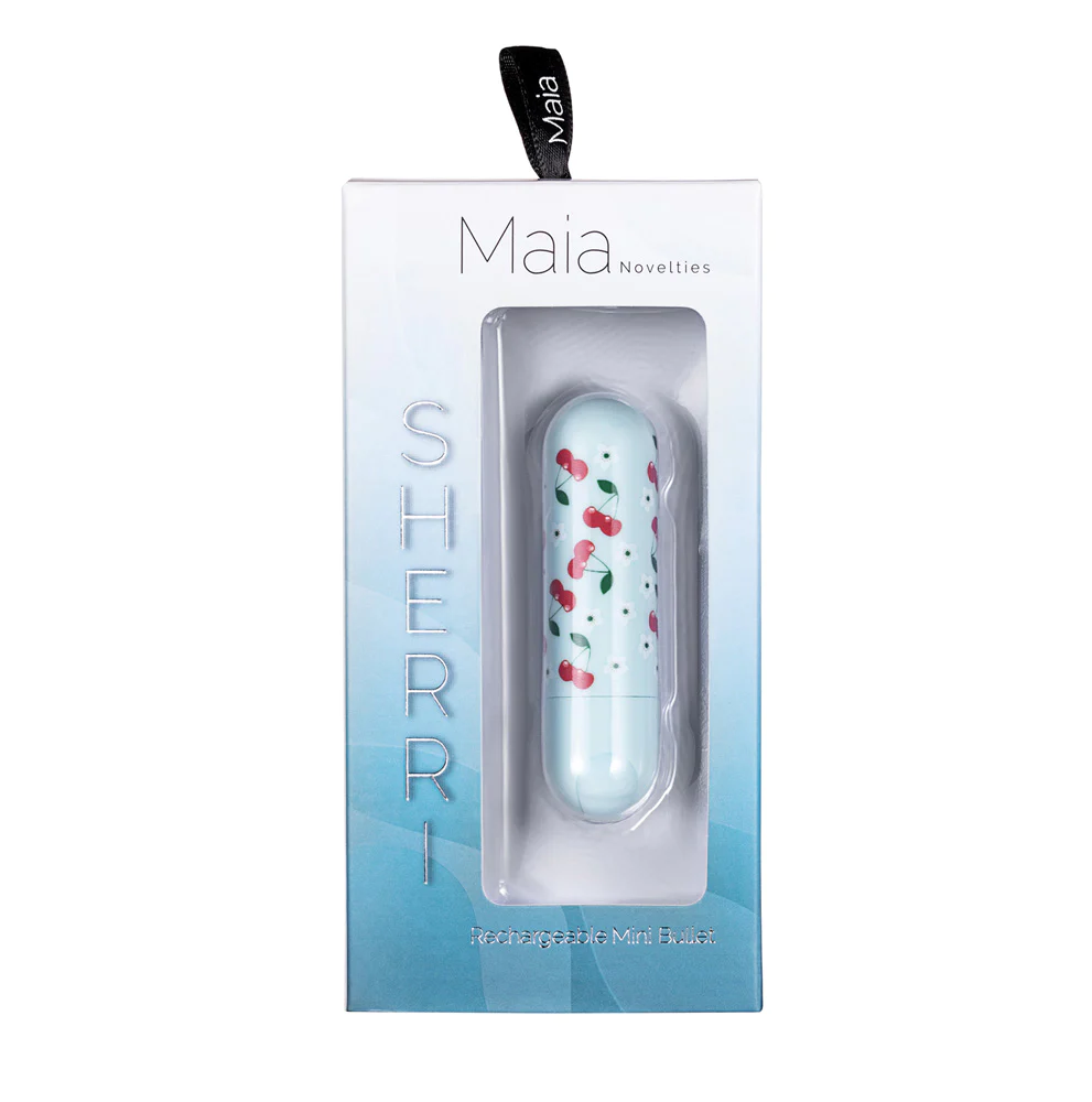 MAIA SHERRI RECHARGEABLE MINI BULLET 10 FUNCTION CHERRY - Empire Smoke ...