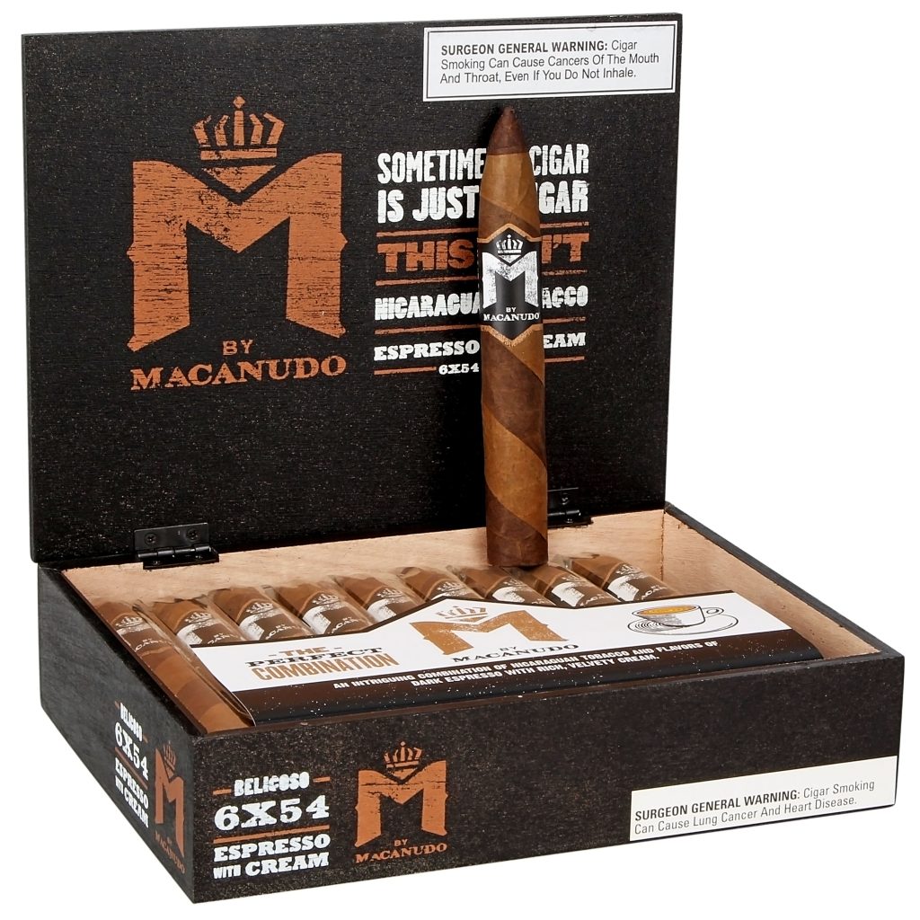 MACANUDO M ESPRESSO BELICOSO (6X54) BOX OF 20 - Empire Smoke Distributors