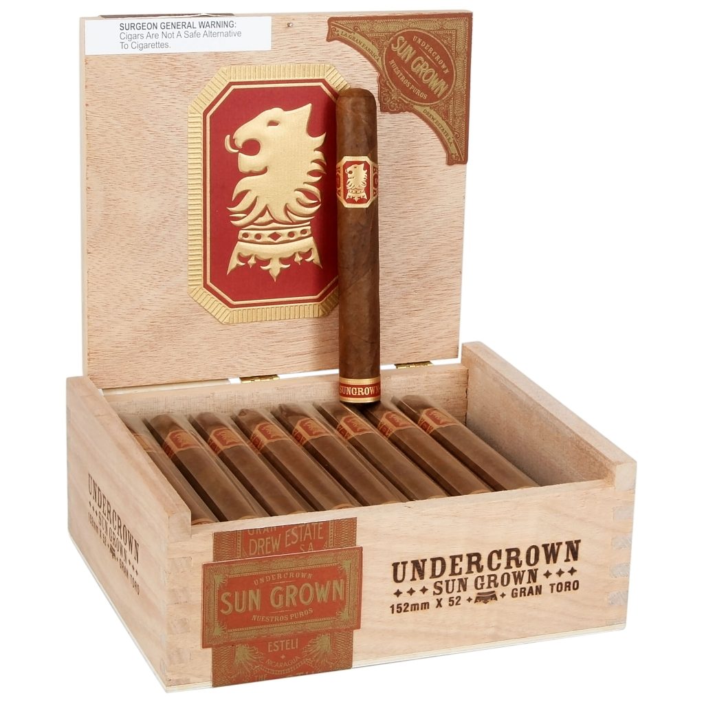 DREW ESTATE UNDERCROWN SUN GROWN GRAN TORO BOX OF 25 - Empire Smoke ...