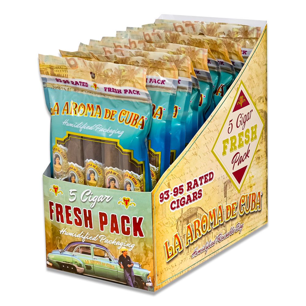 ASHTON LA AROMA DE CUBA FRESH PACK SAMLER 50CT 10 PACK OF 5 – Empire ...
