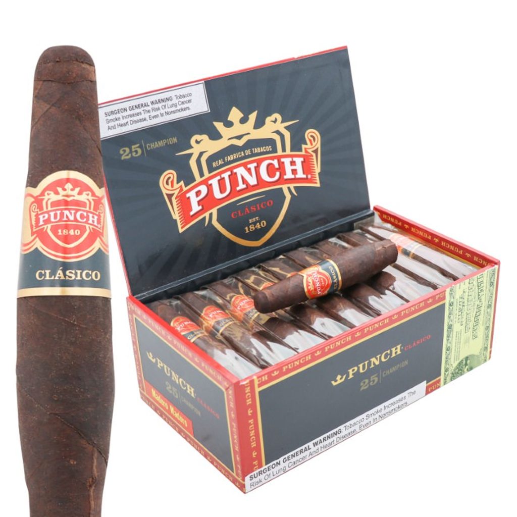 PUNCH CLASICO CHAMPION EMS BOX OF 25 – Empire Smoke Distributors
