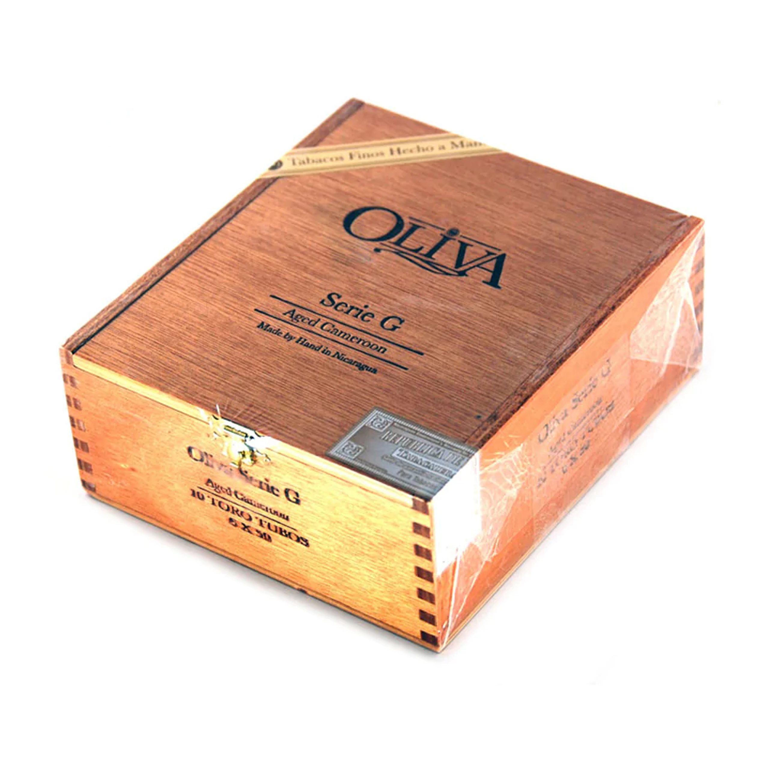 OLIVA SERIE G TORO TUBOS (6X50) BOX OF 10 – Empire Smoke Distributors