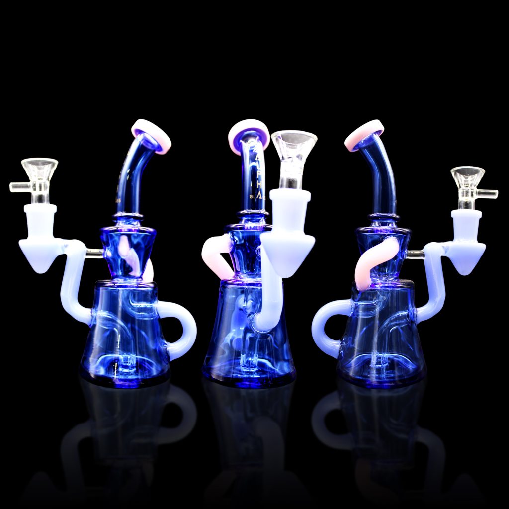 7" ALPHA RECYCLER WATER PIPE - Empire Smoke Distributors