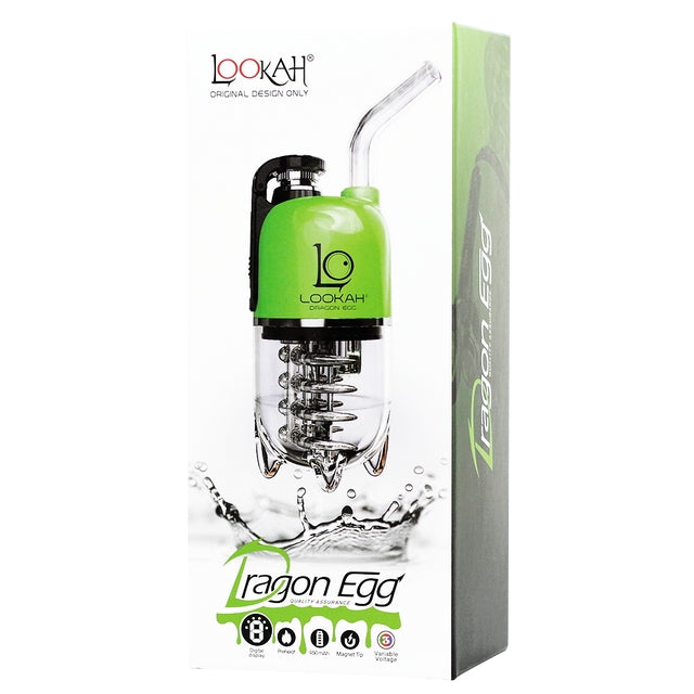LOOKAH DRAGON EGG PORTABLE E-RIG GREEN - Empire Smoke Distributors