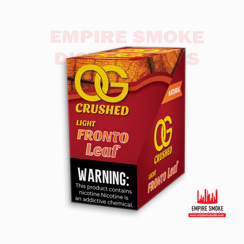 OG GRABBA CRUSHED FRONTO LEAF LIGHT -25CT BOX – Empire Smoke Distributors