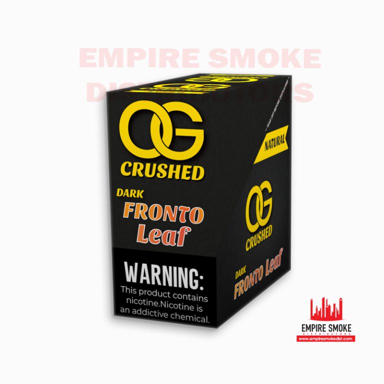 OG GRABBA CRUSHED FRONTO LEAF DARK -25CT BOX – Empire Smoke Distributors