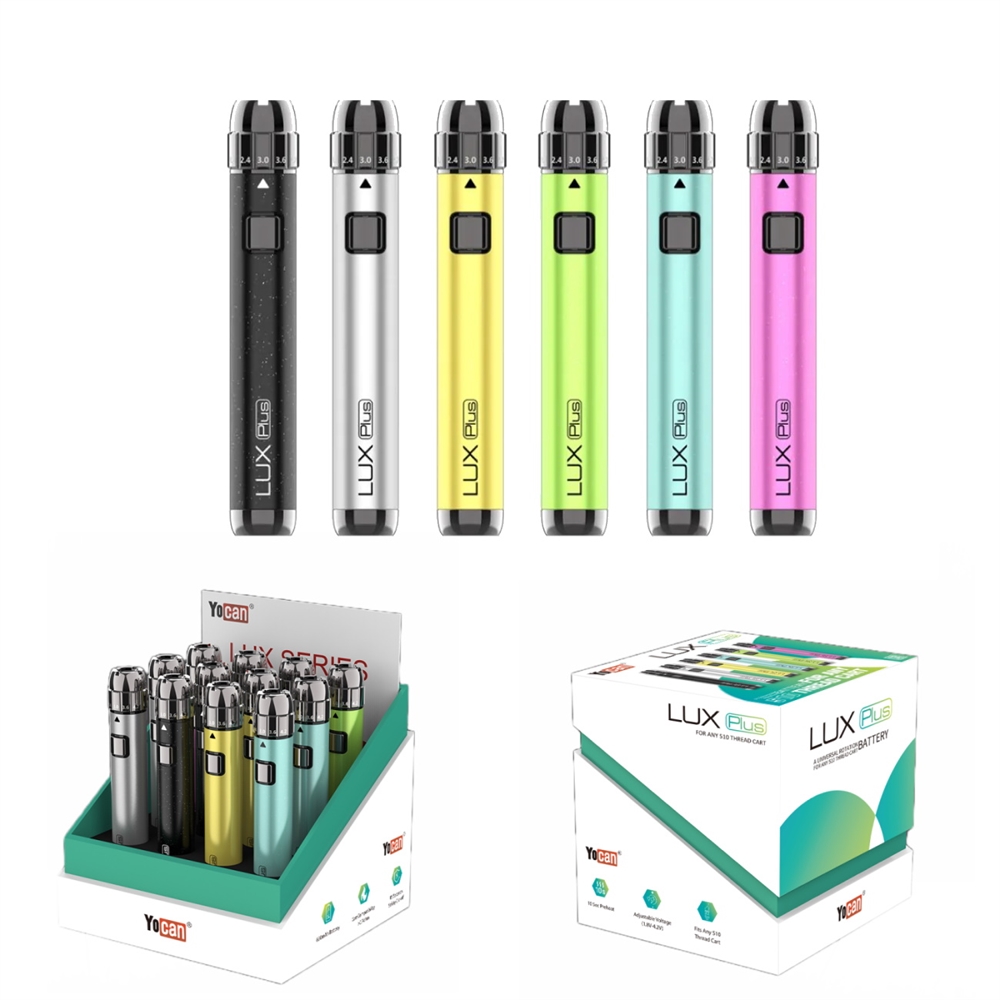 YOCAN LUX PLUS BATTERY -BOX OF 12 – Empire Smoke Distributors