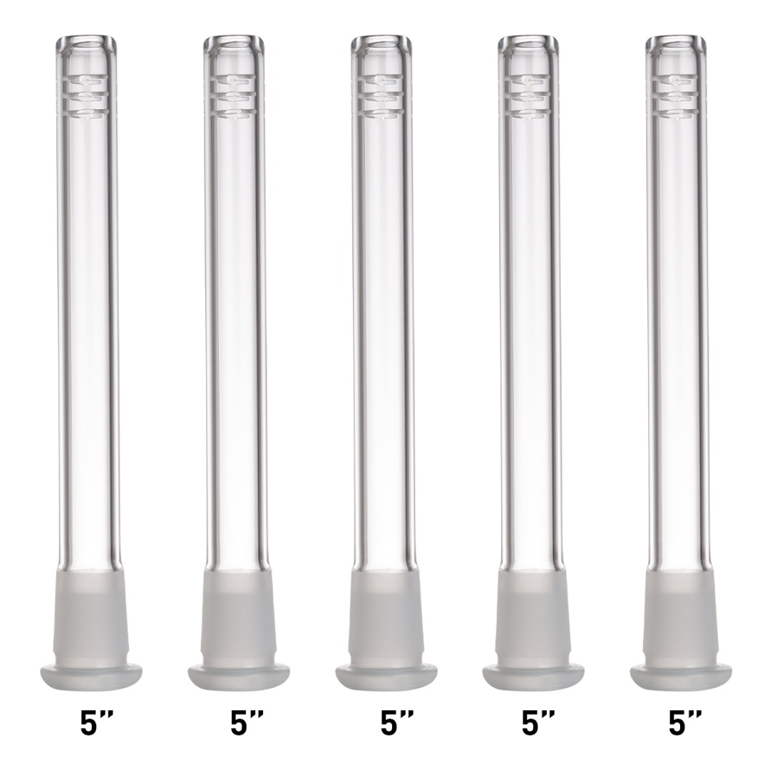 ALPHA 5” GLASS DOWNSTEM 14MM FEMALE TO 18MM MALE 20CT JAR – Empire ...
