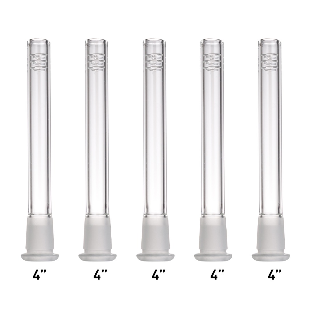 ALPHA 4” GLASS DOWNSTEM 14MM FEMALE TO 18MM MALE 20CT JAR – Empire ...