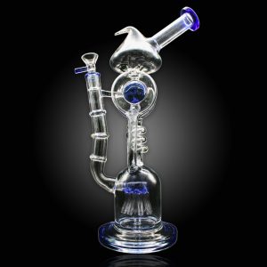 12" ALPHA 2ARM COIL PERC WITH CYLINDER WATER PIPE - Empire Smoke ...