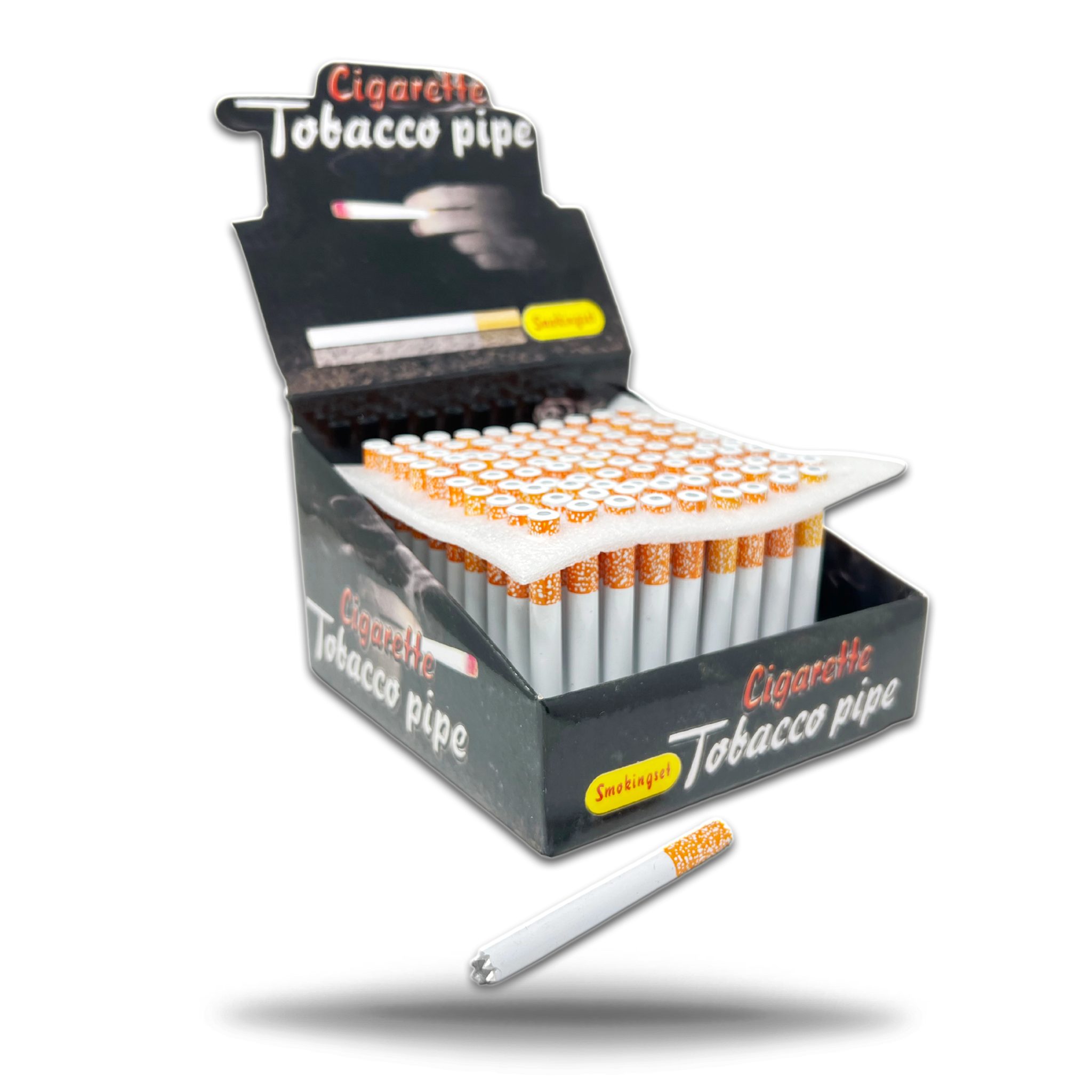 ONE HITTER BIG METAL TEETH 100CT BOX - Empire Smoke Distributors