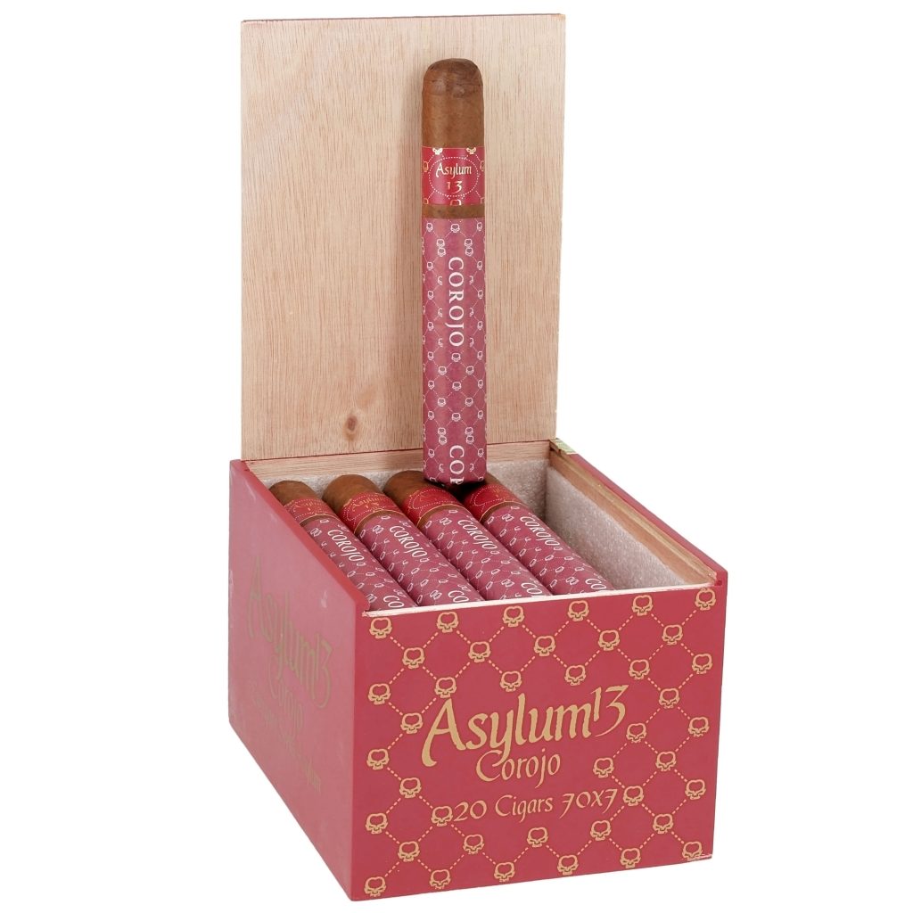 ASYLUM 13 AUTH COROJO (70 X7) BOX OF 20 - Empire Smoke Distributors