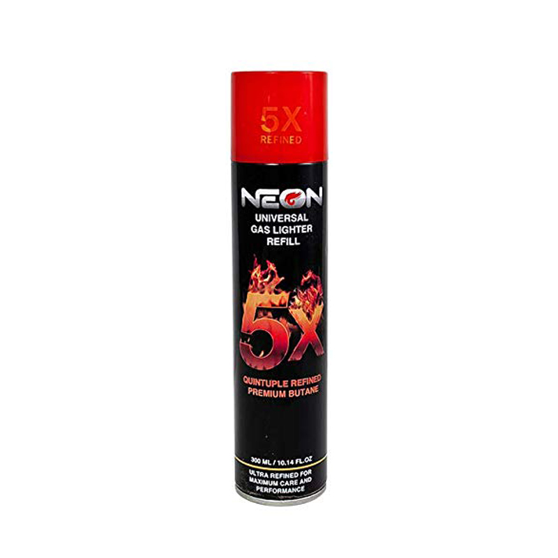 NEON 5X PREMIUM BUTANE 300ML 10.14OZ - Empire Smoke Distributors