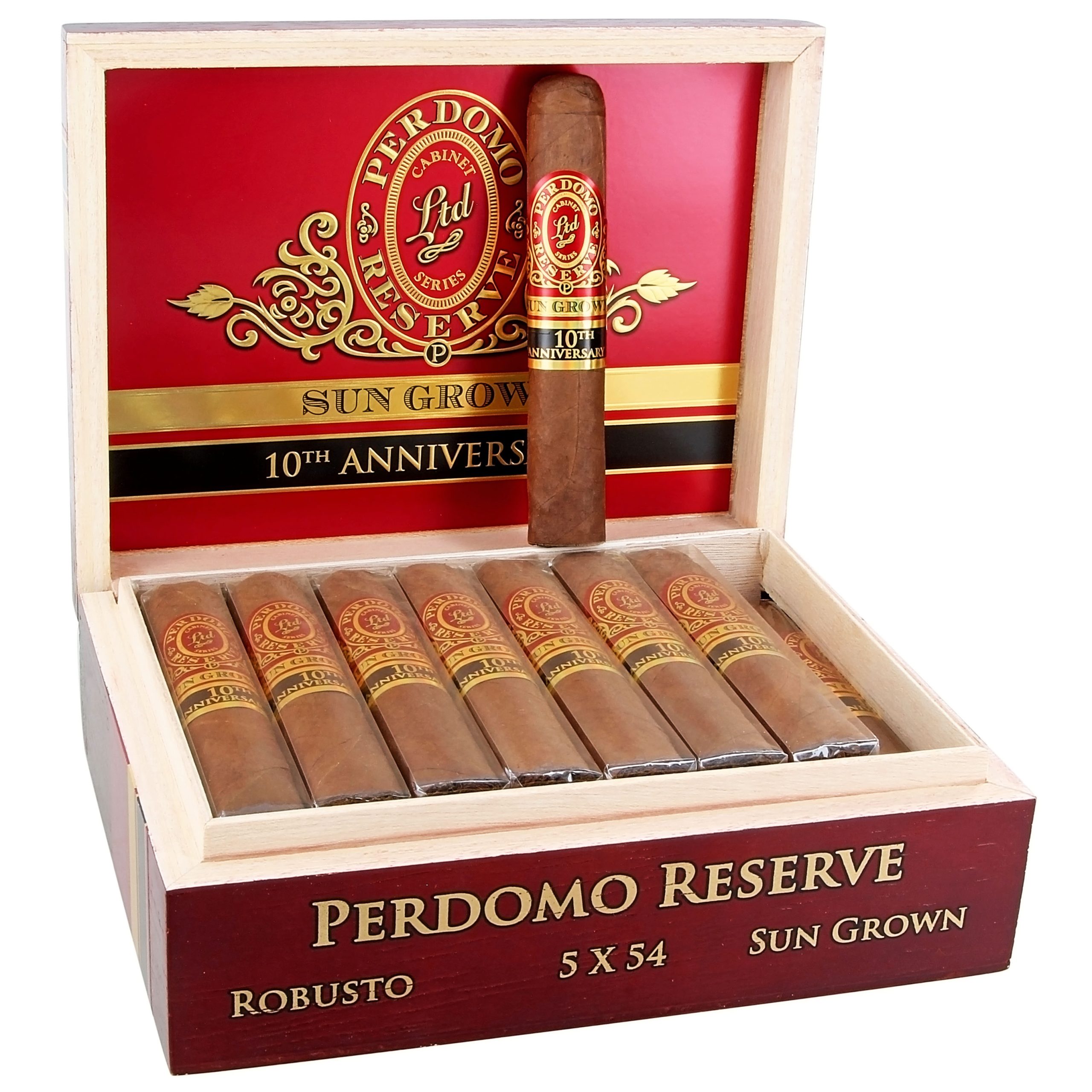 PERDOMO RESERVE ROBUSTO (5X54) SUNGROWN BOX OF 25 - Empire Smoke Distributors