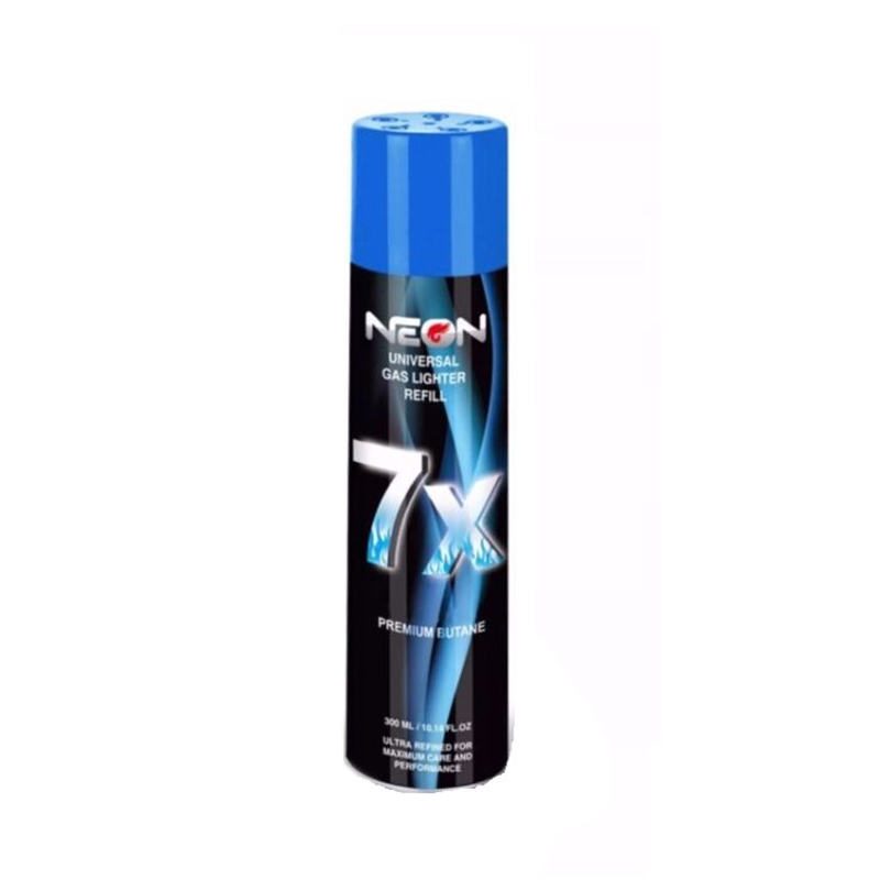 NEON 7X PREMIUM BUTANE 300ML 10.14OZ - Empire Smoke Distributors