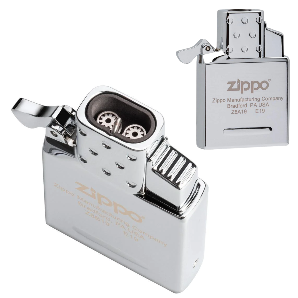 ZIPPO LTR INSERT DOUBLE BLUE TORCH EMT - Empire Smoke Distributors