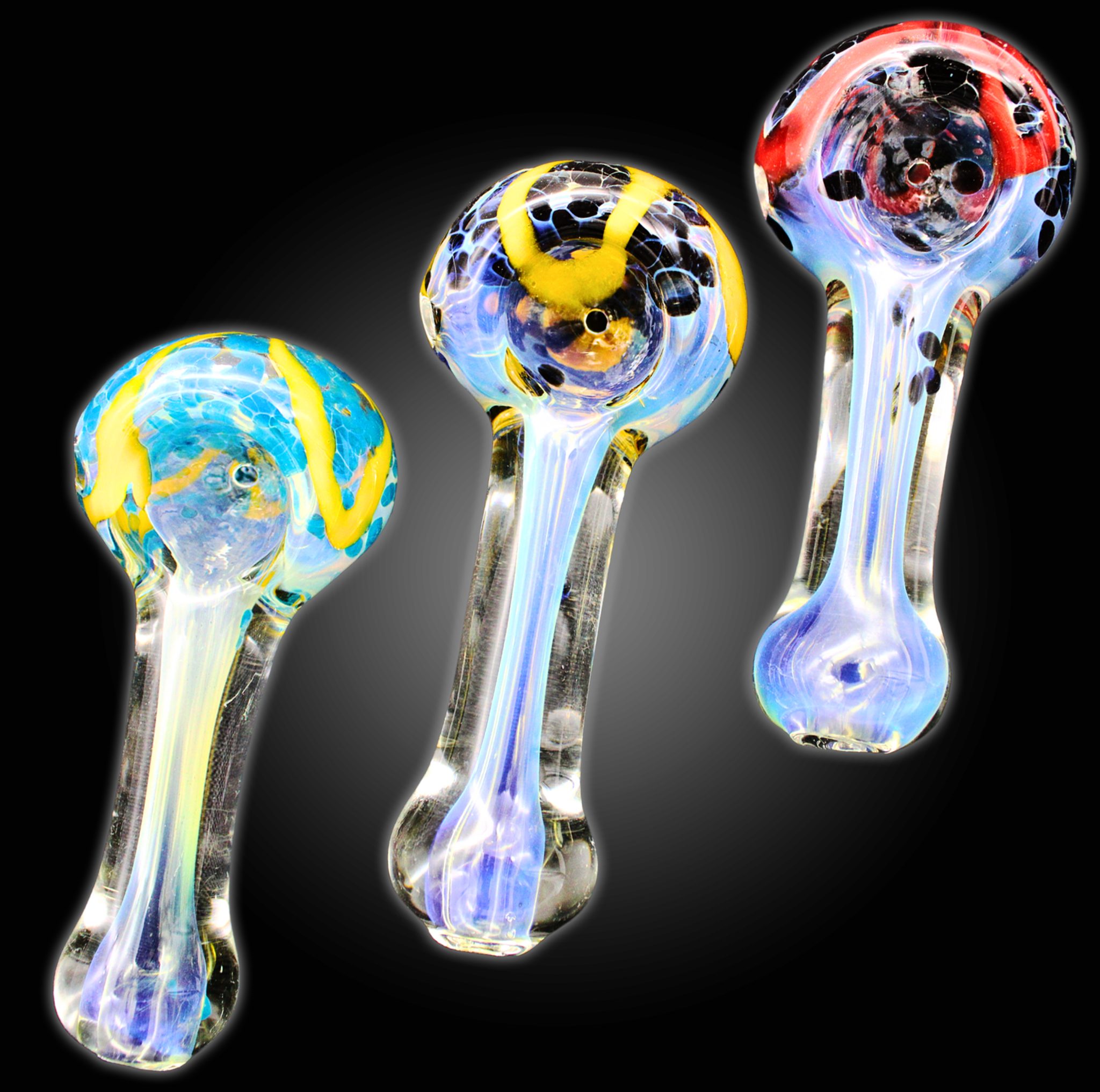 2.5” FRIT HEAD FUMES HAND PIPE 20CT JAR – Empire Smoke Distributors