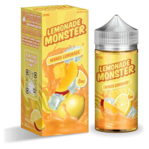 JAM MONSTER LEMONADE MONSTER MANGO LEMONADE 6MG 100ML - Empire Smoke ...