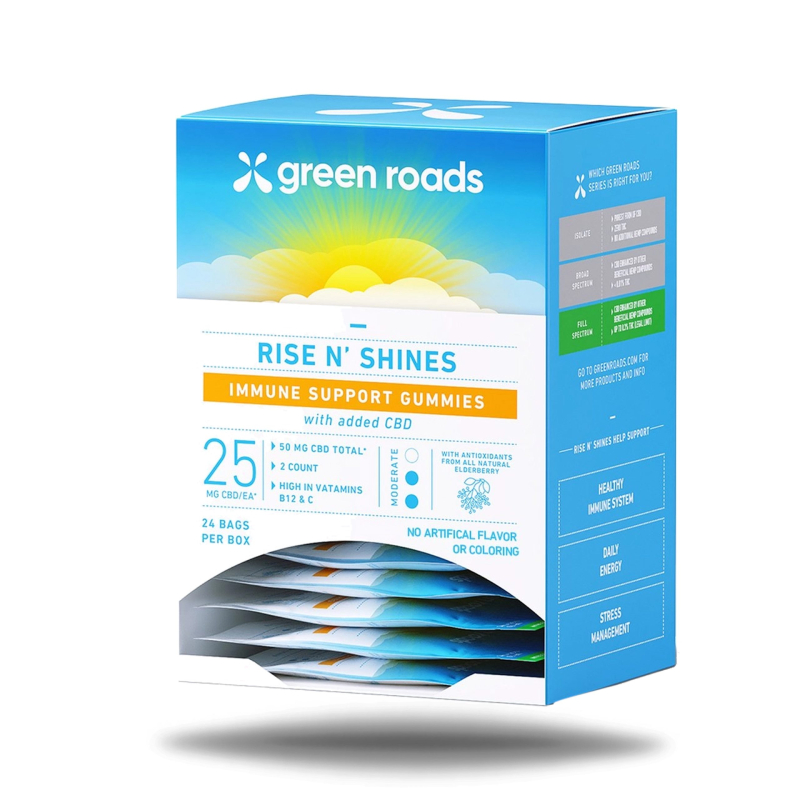 Green Roads Immune Support Gummies-Empire Smoke Distributors