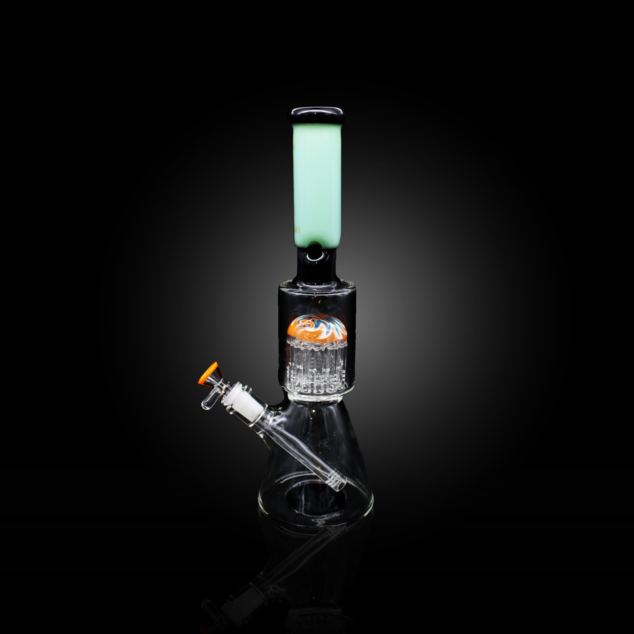 14'' ALPHA NOTHING IS IMPOSSIBLE PIPE WITH WORKED 12 ARM TREE PERC AND ...