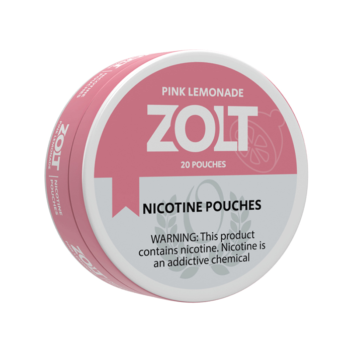 ZOLT NICOTINE POUCHES 15MG PINK LEMONADE -PACK OF 5 - Empire Smoke ...