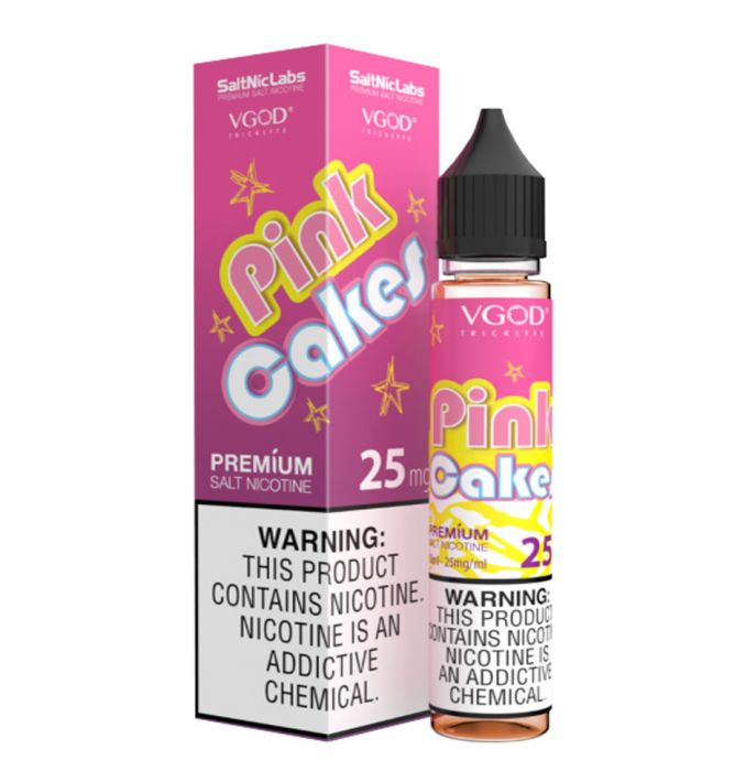 VGOD SALT 25MG PINK CAKES 30ML – Empire Smoke Distributors