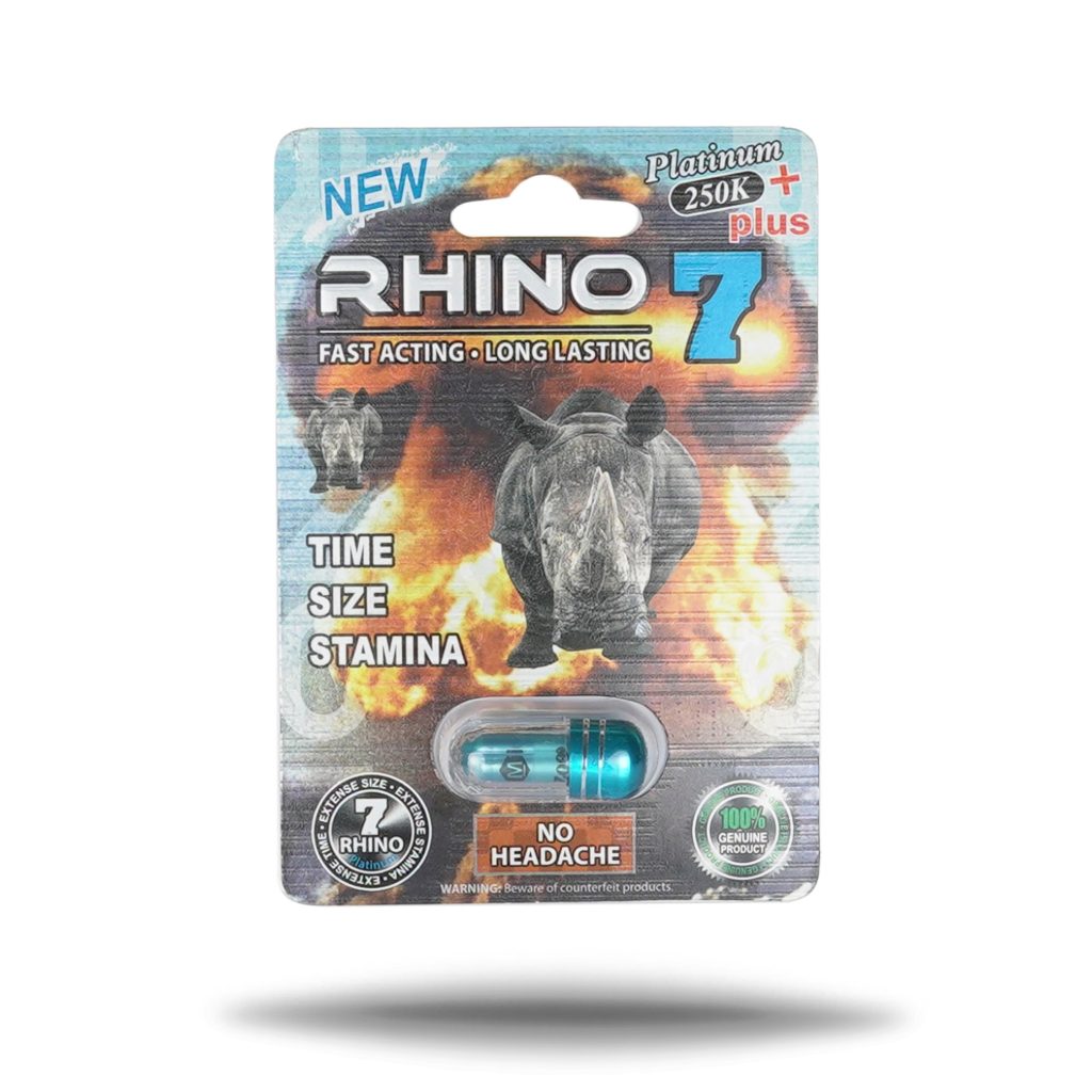 RHINO 7 PLATINUM - Empire Smoke Distributors