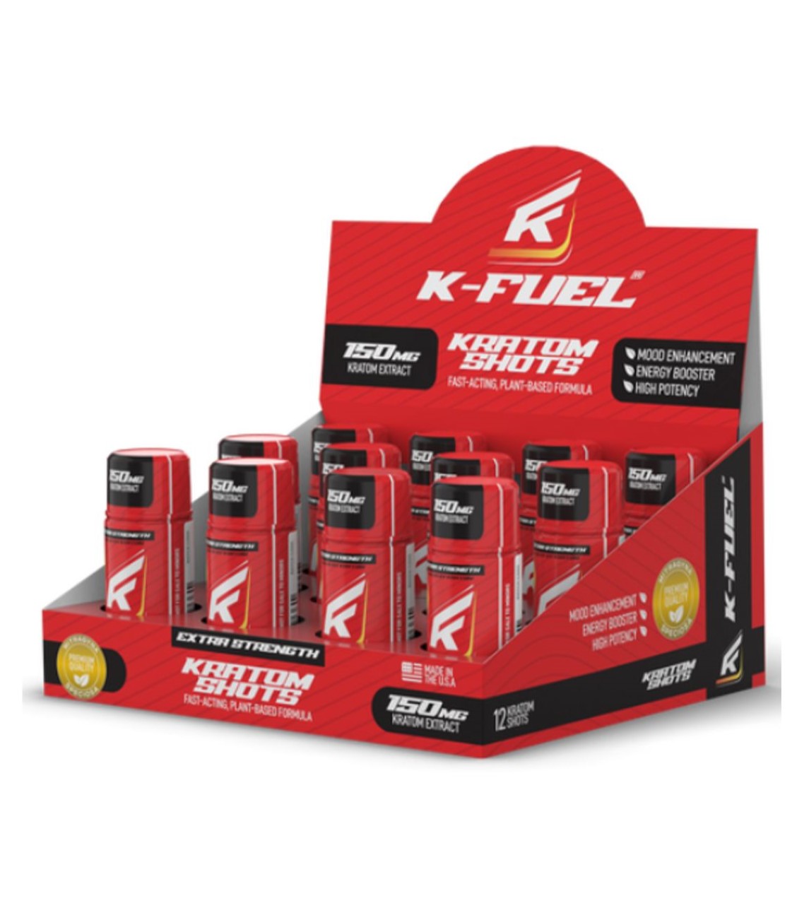 K-FUEL SHOT LIQUID -BOX OF 12 - Empire Smoke Distributors