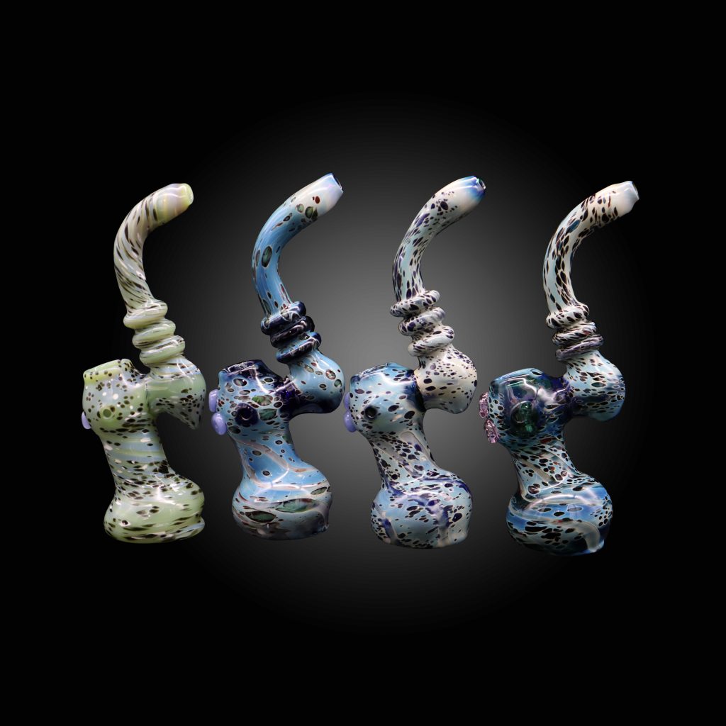 8.5'' TUBE JOINT FUME DOT BUBBLER 5CT JAR - Empire Smoke Distributors