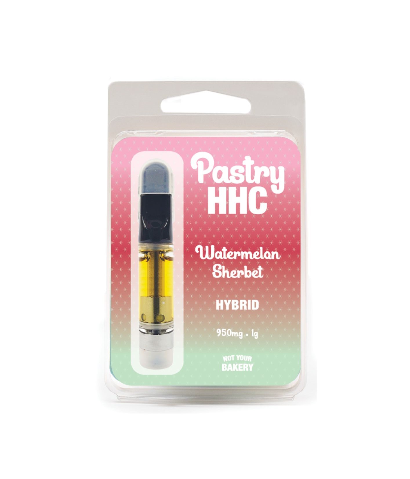NYB PASTRY HHC CARTRIDGE 1GM WATERMELON SHERBET (HYBRID) PCS - Empire Smoke Distributors