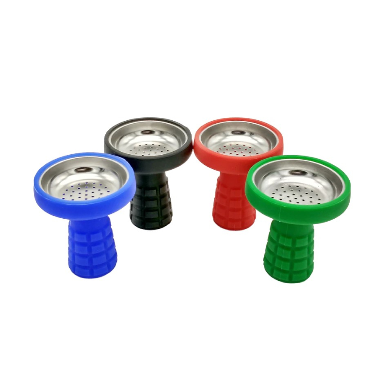 DREAM SILICONE HOOKAH BOWL WITH STEEL SCREEN - Empire Smoke Distributors