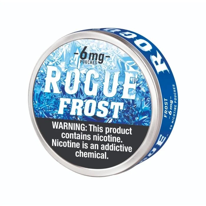ROGUE NICOTINE POUCHES 6MG FROST-PACK OF 5 - Empire Smoke Distributors