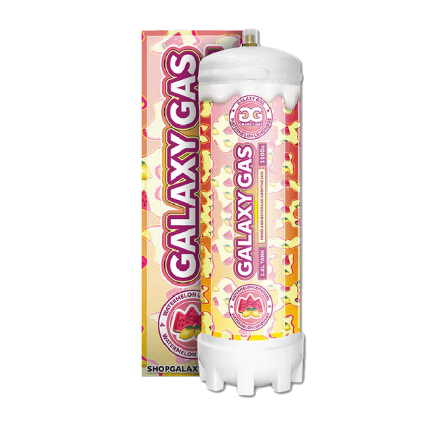 GALAXY GAS WHIP CREAM CHARGER 2.2L TANK WATERMELON LEMONADE -BOX OF 2 ...