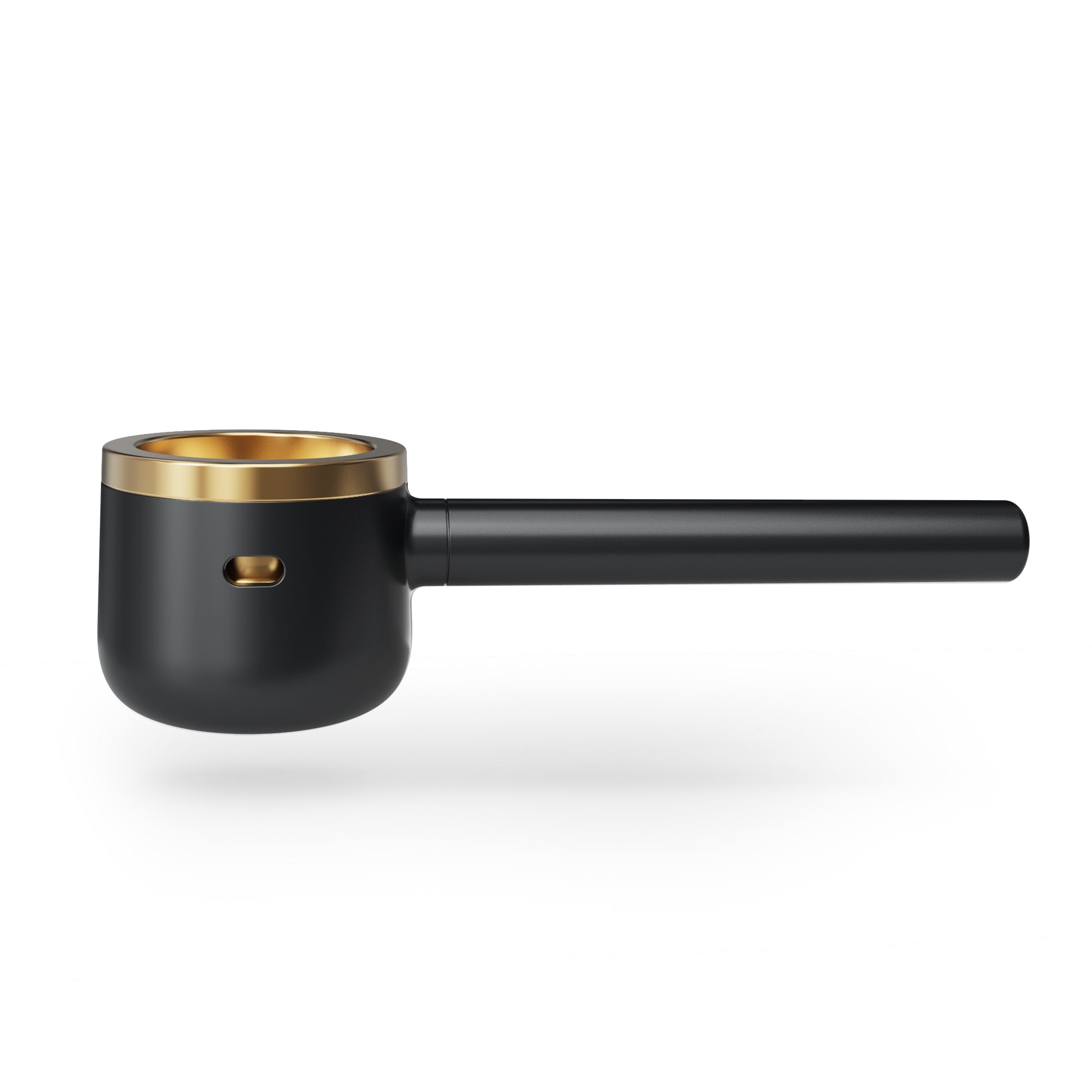 VESSEL PIPE WITH PURE BRASS BOWL BLACK – Empire Smoke Distributors