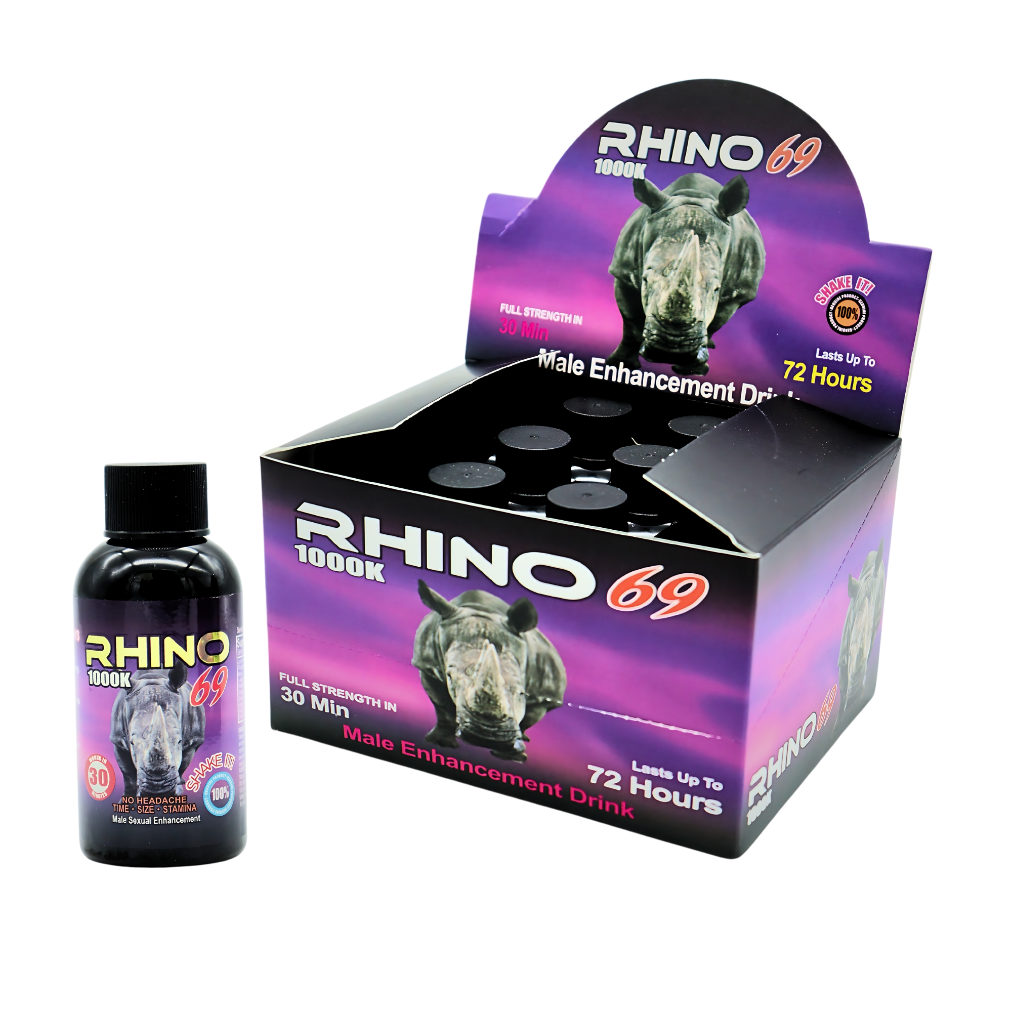 RHINO 69 1000K SHOT – Empire Smoke Distributors