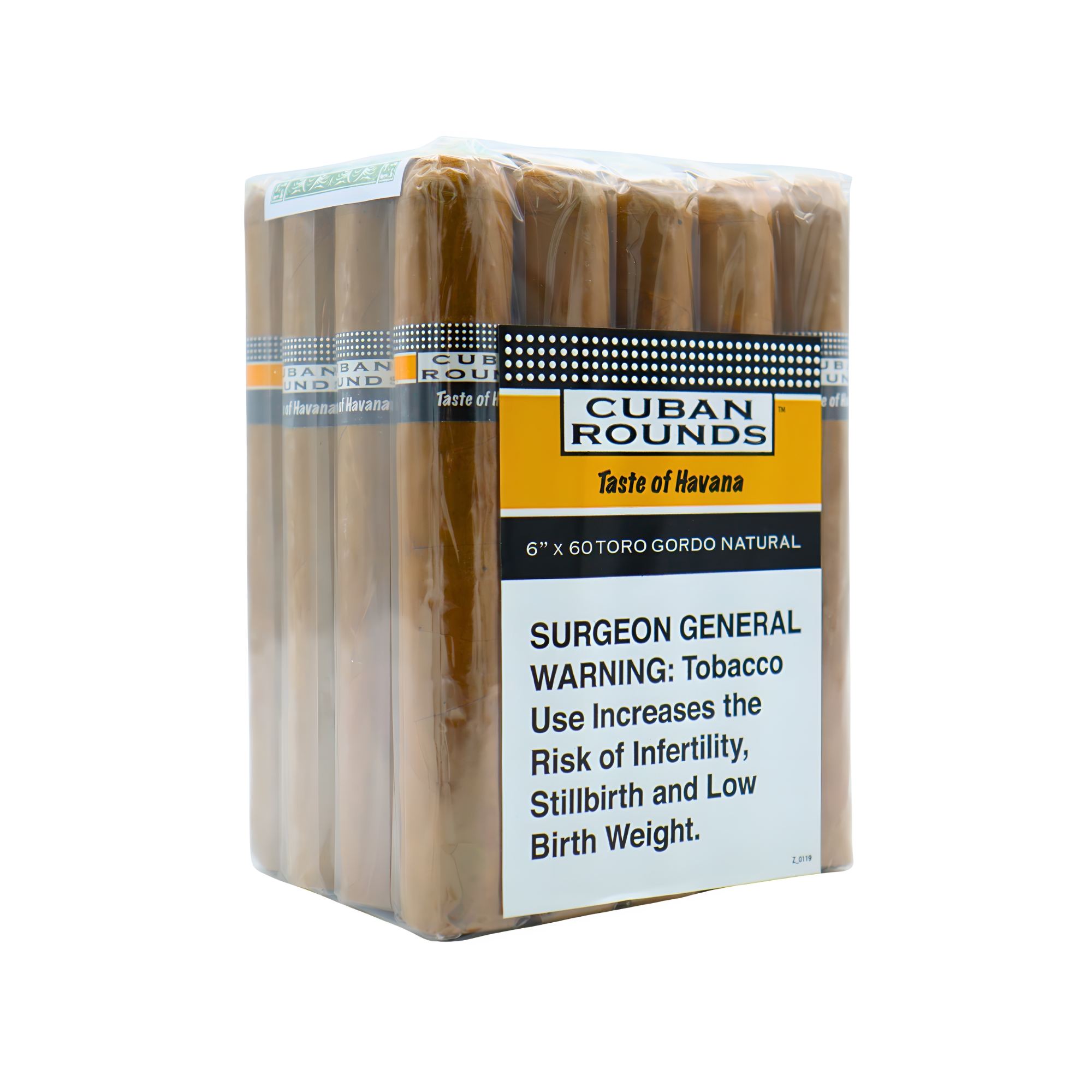 CUBAN ROUNDS TORO GORDO NAT BDL OF 20 – Empire Smoke Distributors