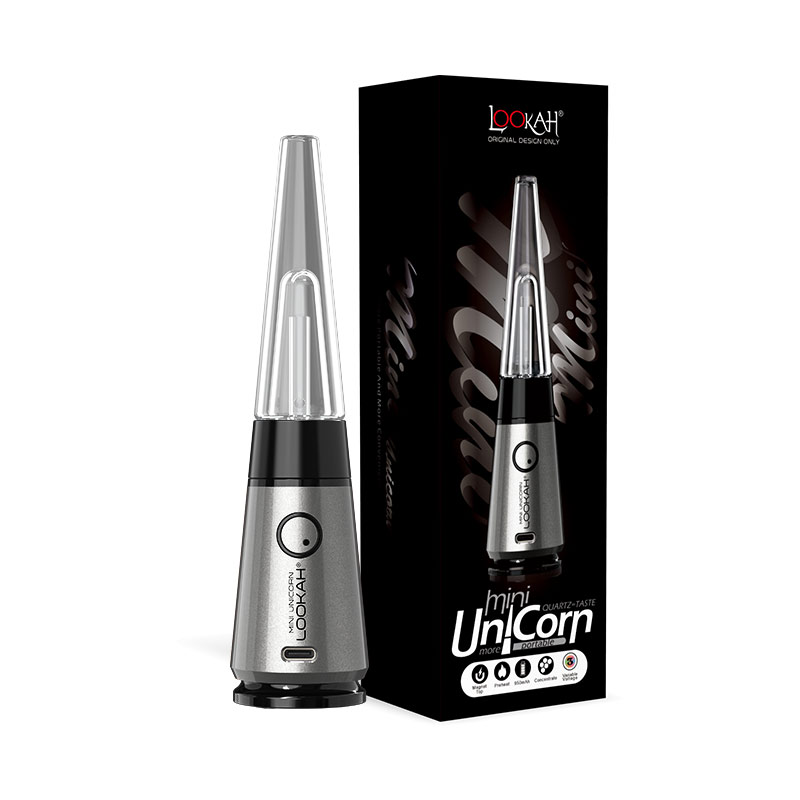 LOOKAH UNICORN MINI GRAY - Empire Smoke Distributors