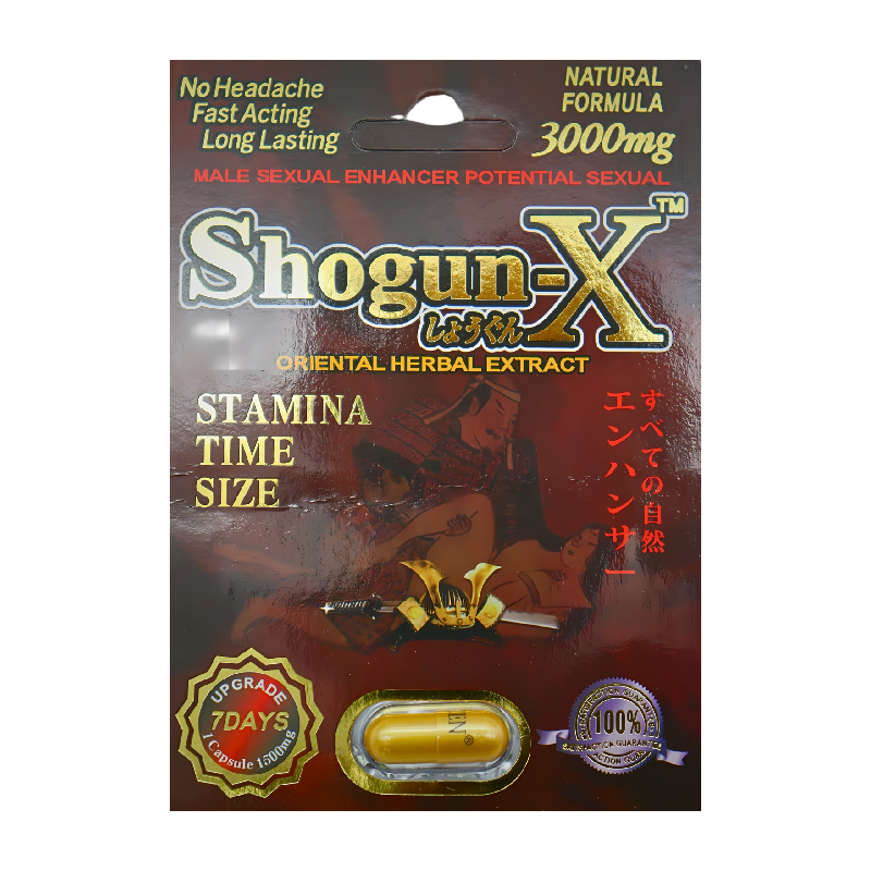 SHOGUN-X NATURAL 3000MG – Empire Smoke Distributors
