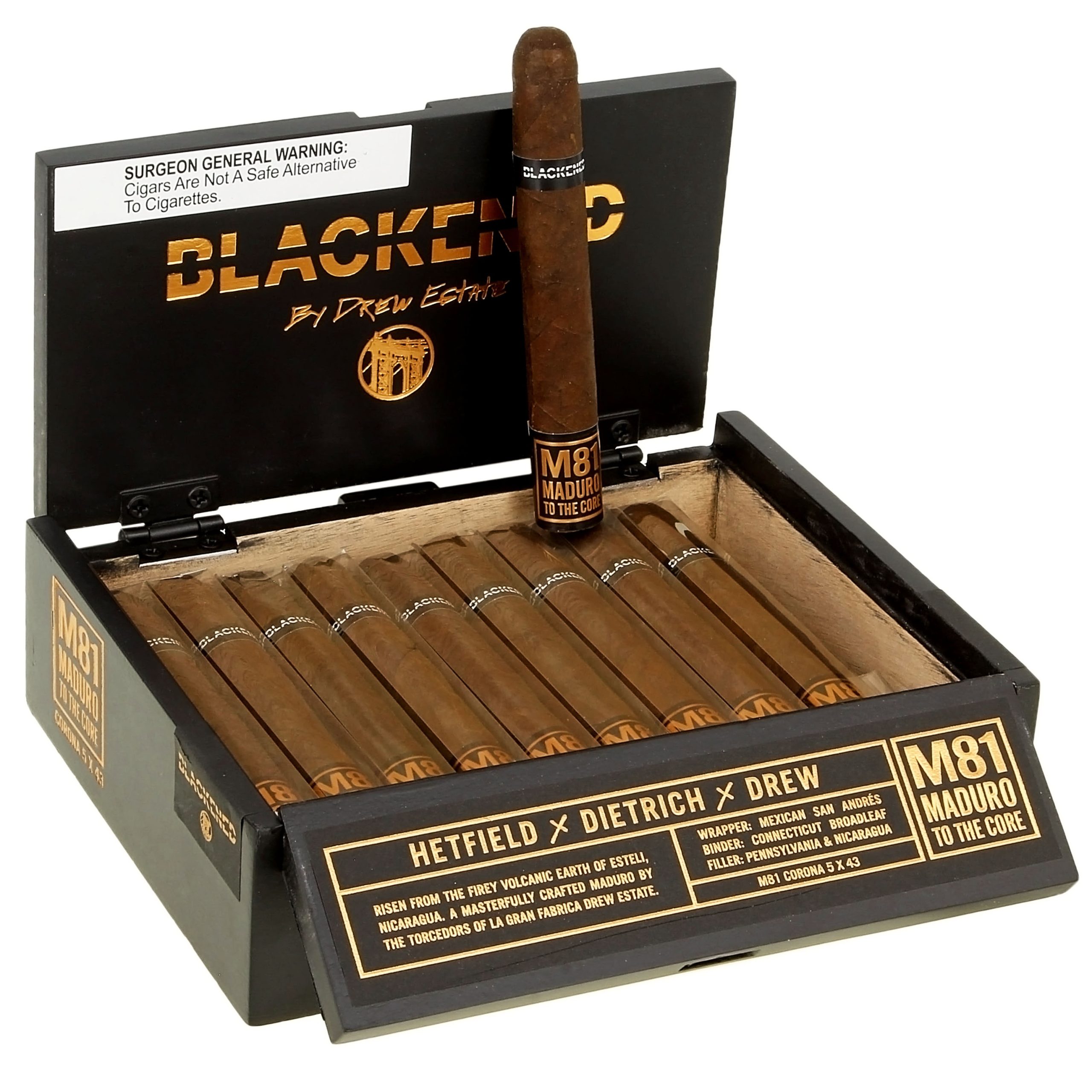 BLACKENED M81 CORONA BOX OF 20 – Empire Smoke Distributors