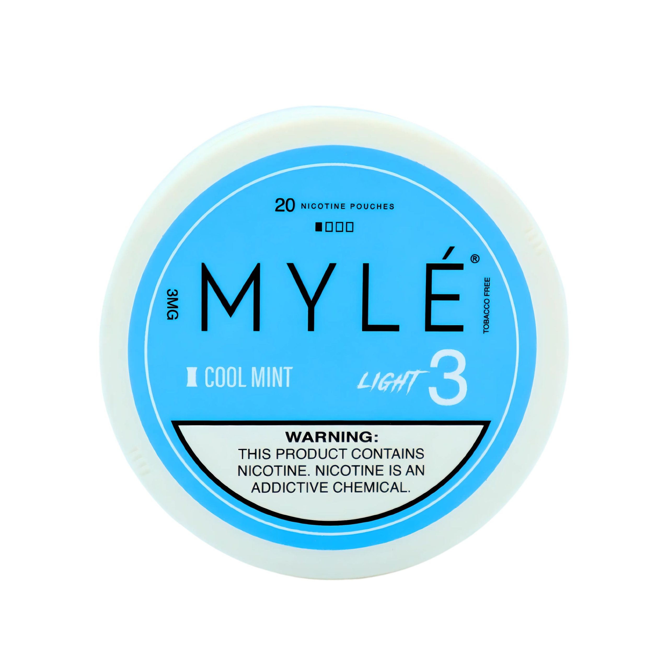 MYLE NICOTINE POUCHES COOL MINT 3MG -PACK OF 5 – Empire Smoke Distributors