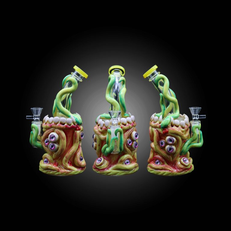 8″ MONSTER EYE ZOMBIE WATER PIPE – Empire Smoke Distributors