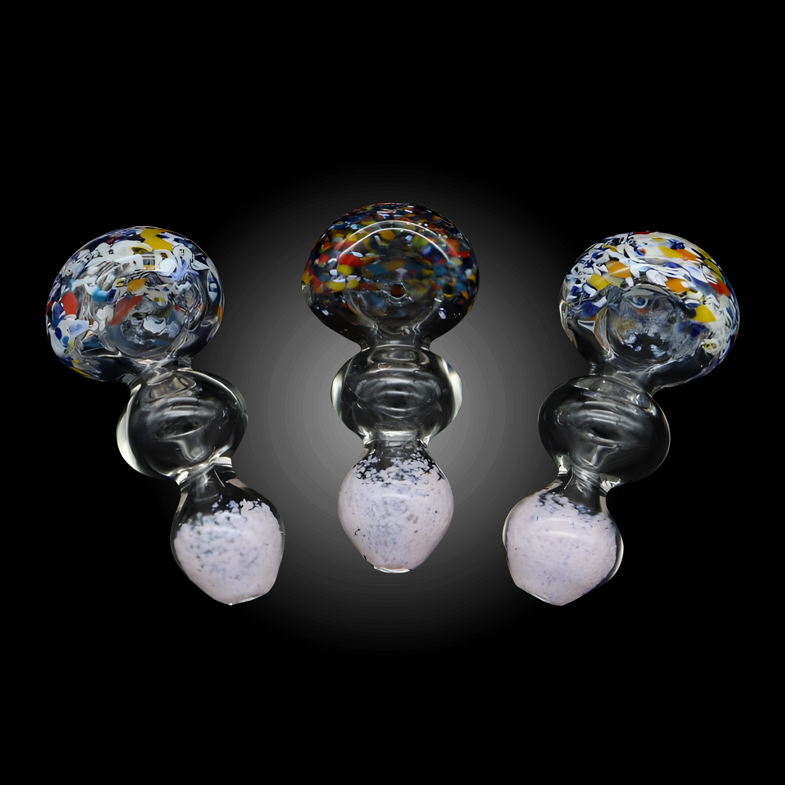 3.5” CONFETTI BALL HAND PIPE 12CT JAR – Empire Smoke Distributors