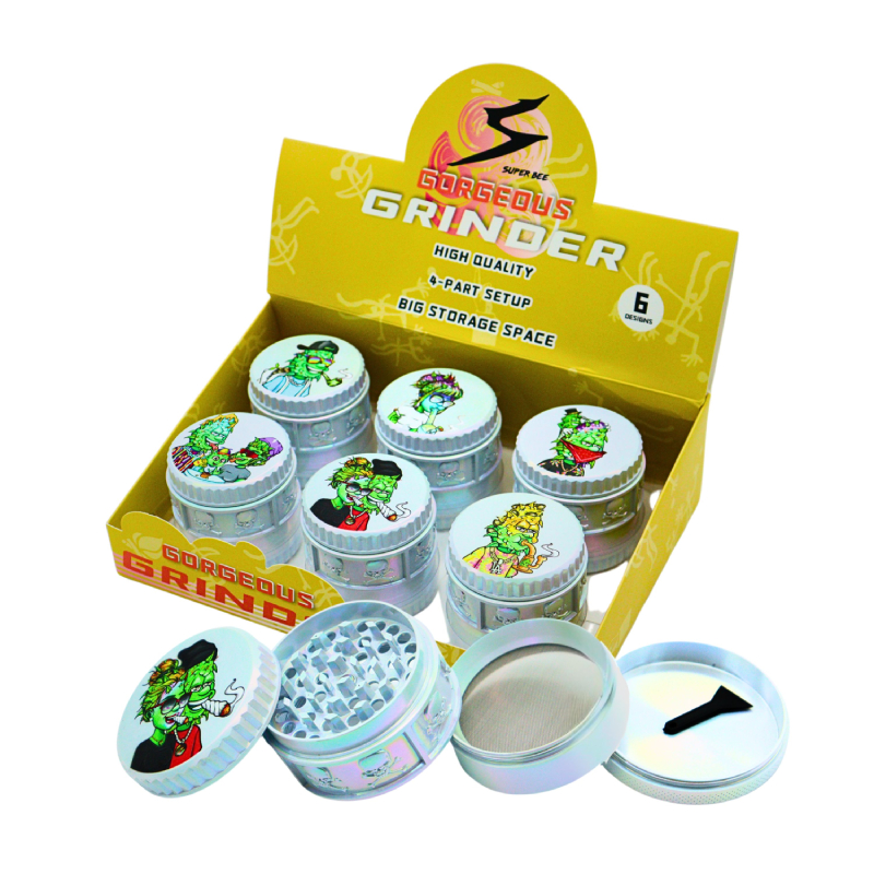 SUPER BEE GORGEOUS GRINDER WITH SIDE SKULL DESIGN AND TOP PICTURE 4 ...