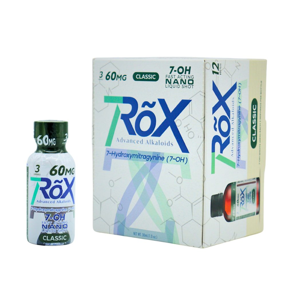 7ROX 7-HYDROXY SHOTS 60MG 30ML -BOX OF 12 – Empire Smoke Distributors